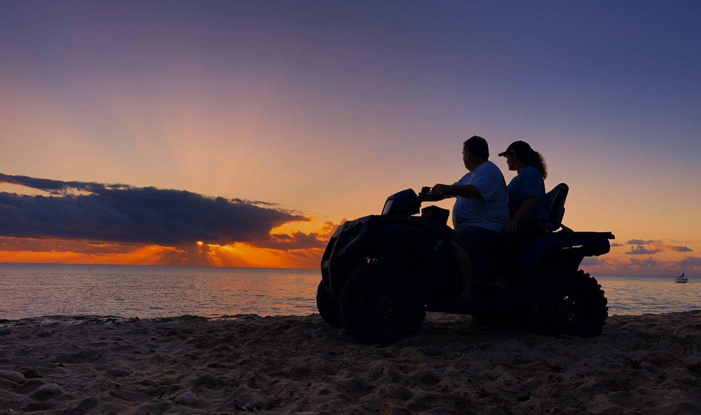 Sunset ATV Tour In St Croix | Gecko's Island Adventures